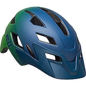 Bell Terrain Youth Bike Helmet, Blue/Green, 8+ (50-57 cm)