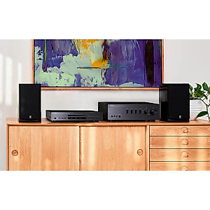 Yamaha CD-S303 Single CD Player, Black