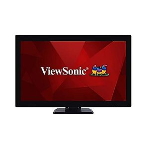 ViewSonic TD2760 27 Inch 1080p 10-Point Multi Touch Screen Monitor with Advanced Ergonomics RS232 HDMI and DisplayPort