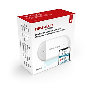 First Alert 5 Foot Cable Sensor for L1 Wi-Fi Water Leak and Freeze Detector