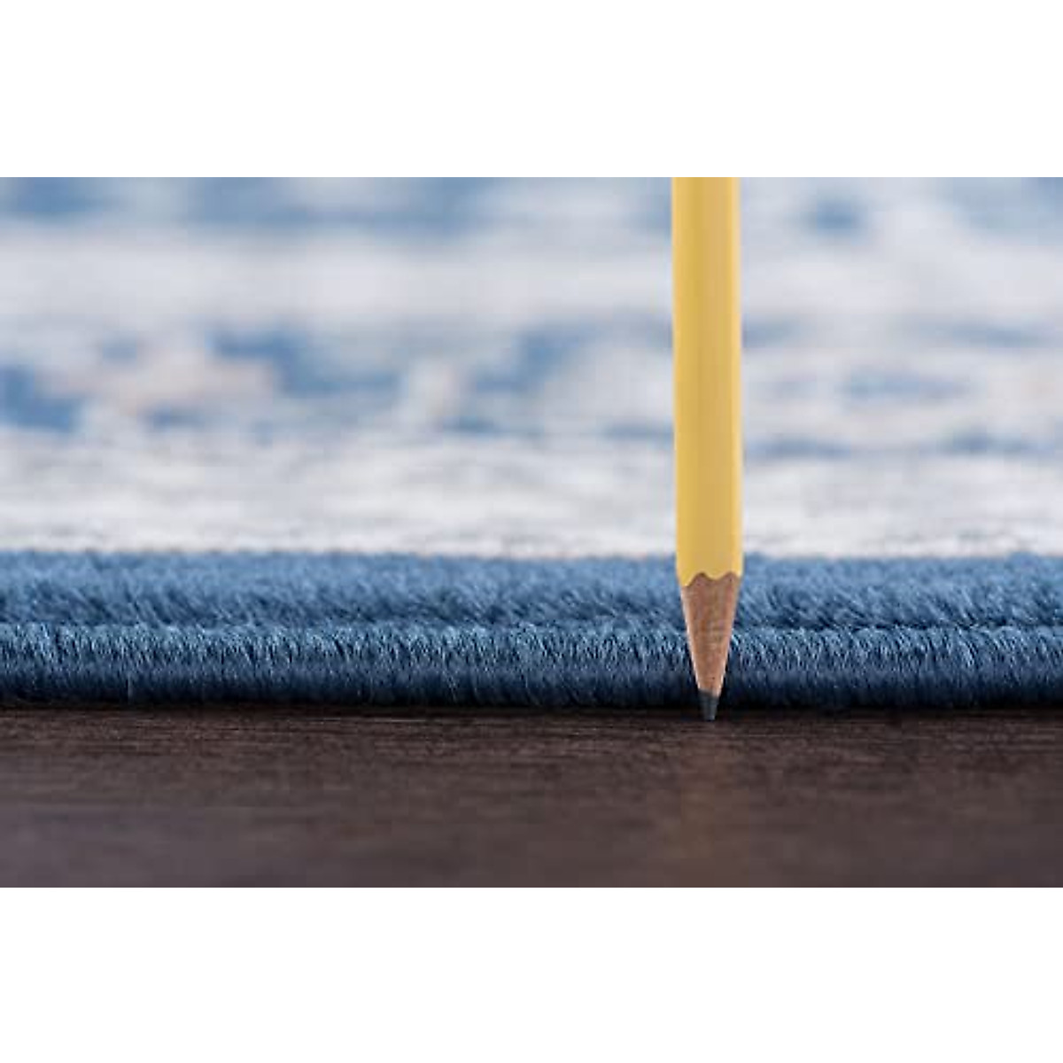 Beauregard Traditional Oriental Navy Oval Area Rug, 5' x 7' Oval