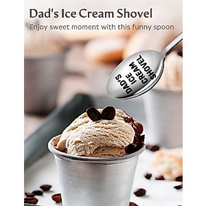 Gifts for Dad from Daughter Son, Dad Christmas Birthday Gifts, Dad's Ice Cream Shovel