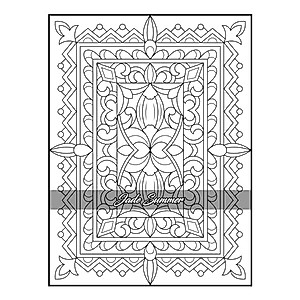 100 Amazing Patterns: An Adult Coloring Book with Fun, Easy, and Relaxing Coloring Pages