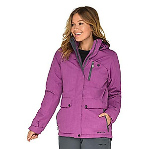 Arctix Women's Daybreak Insulated Jacket, Amethyst Melange, 2X