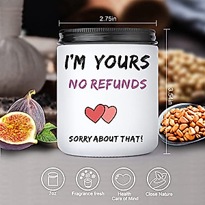 Lavender Candle- Funny Gifts for Women Her, Romantic Birthday Gifts for Women Best Friends,Anniversary Birthday Mother's Day Christmas Gifts for Her,Him,Mom,BFF,Best Friends,Girlfriend,Couple, Sister