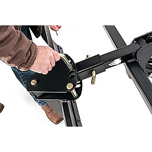 Black Boar ATV/UTV Scrape Blade Implement, Adjusts 0, 7.5 or 15 Degrees in Either Direction, Use to Cultivte, Establish Food Plot, Maintain Your Land (66005)