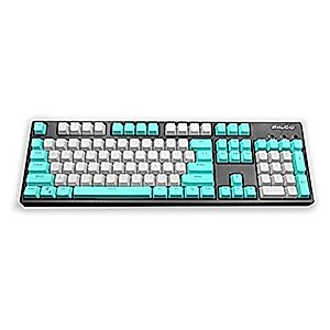 104 Keys Double Shot PBT Translucnt Backlit Keycap OEM Profile Keyset for All Cherry MX Switches Mechanical Gaming Keyboards Standard ANSI Layout 108 104 87 TKL 60%