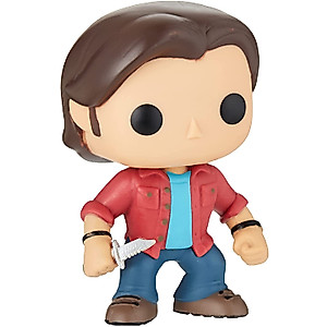 POP Supernatural - Sam Winchester Funko Vinyl Figure (Bundled with Compatible Box Protector Case), Multicolored, 3.75 inches