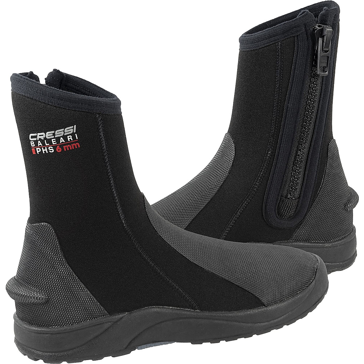 Cressi Standard 6 mm, Black/Black, US Man 10 | US Lady 11