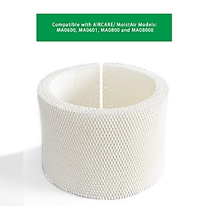 LBLVBNEWD 4 Pack Replacement Wick Humidifier Filter Compatible with Essick Air MAF2 Moist AIR MA0800,MA0600,MA0601 & Kenmore 15408,29988