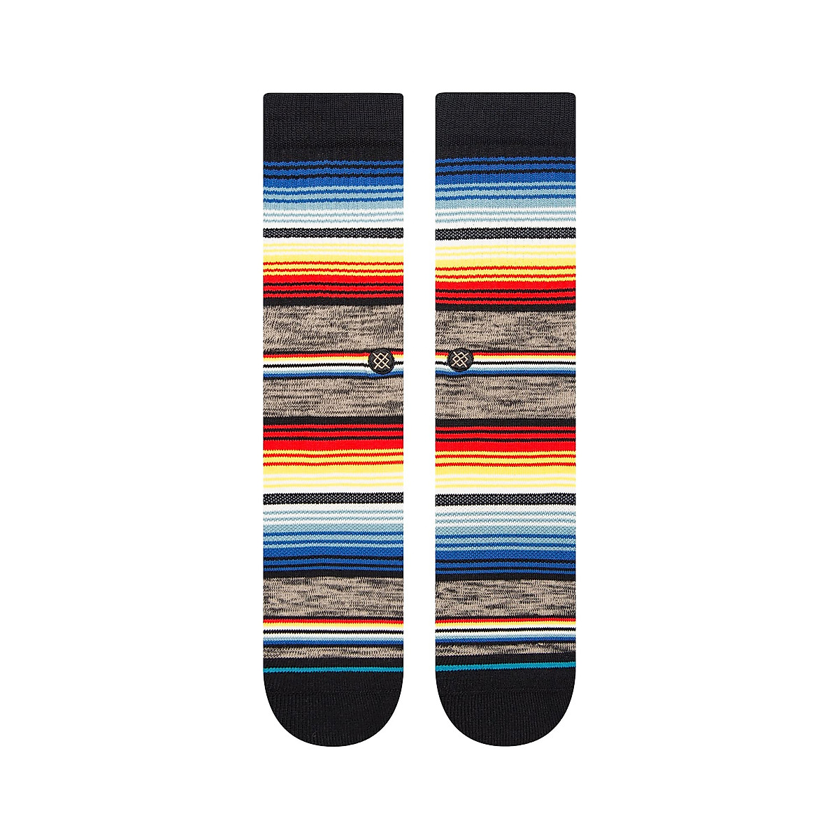 Stance Men's Southbound Crew Socks (Large, Royal)