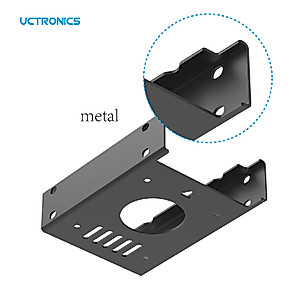 UCTRONICS SSD Baseplate for Raspberry Pi Cluster, Supports 2 Units of 2.5” Solid State Drives