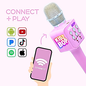 Bundle - Kidz Bop Wired Headphones and Bluetooth Microphone