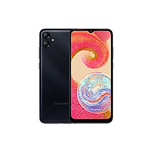 SAMSUNG Galaxy A04 (SM-A045F/DS) Dual SIM 64GB/ 4GB, 6.5" GSM Unlocked, International Version (32GB SD Card Bundle) - Black
