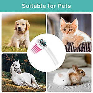 LASWHGDPET Cold Therapy for Dogs - 2024 Upgraded Infrared Red Light Therapy Vet Device, Portable Therapy Device for Pain Relief Arthritis, Spinal, Promote Blood Circulation (White)