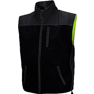 PYRAMEX RJR34 Series 4 in 1 Reversible Windbreaker Jacket Hi Vis Lime 3X Large