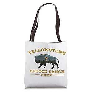 Yellowstone Dutton Ranch Bull Tote Bag