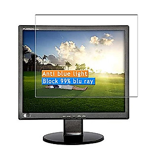 Vaxson 2-Pack Anti Blue Light Screen Protector, compatible with LG N1742LP-BF 17" Monitor TPU Film Protectors Sticker [ Not Tempered Glass ]