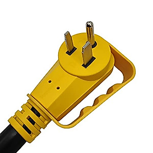 Parkworld NEMA 6-50 Plug Lighted with Handle Power Cord Set with STW 6AWG Cable (6FT)