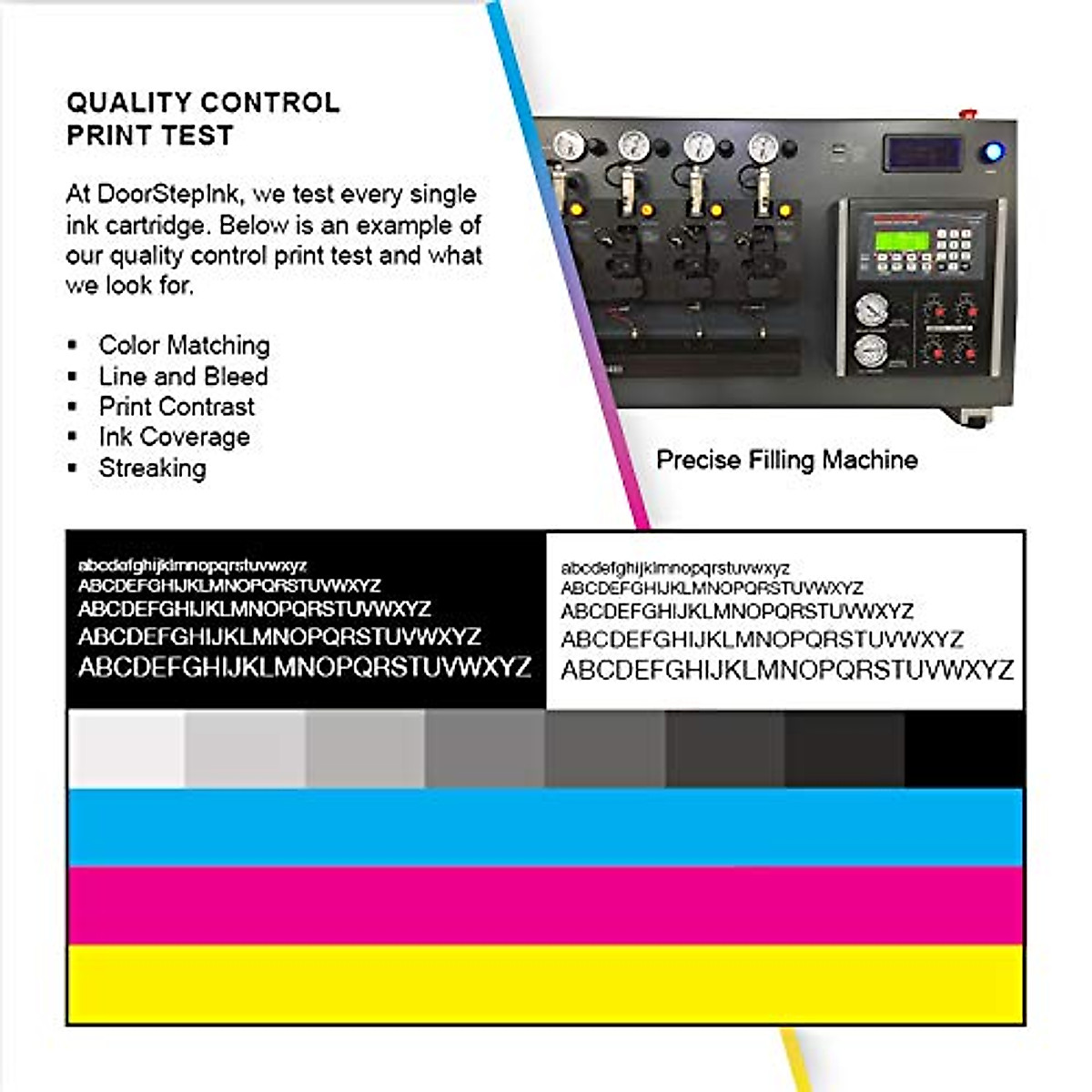 DoorStepInk Remanufactured in The USA Ink Cartridge Replacements for HP 60XL 60 XL 2 Black for PhotoSmart C4780 C4795 C4680 C4650 D110 D110a DeskJet F4480 F4280 F4580 D2530 D2545 D2680 Envy 100
