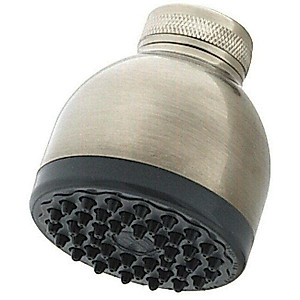 Single Function Shower Head - Nickel Mkalo Shower head Shower head with handheld Shower heads Shower head Handheld shower heads Rain setting shower heads Showerheads & handheld showers