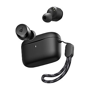 Soundcore by Anker A20i True Wireless Earbuds, Bluetooth 5.3, App, Customized Sound, 28H Long Playtime, Water-Resistant, 2 Mics for AI Clear Calls, Single Earbud Mode (Renewed)