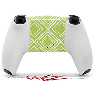 WraptorSkinz Skin Wrap compatible with Sony PS5 DualSense Controller Wavey Sage Green (CONTROLLER NOT INCLUDED)