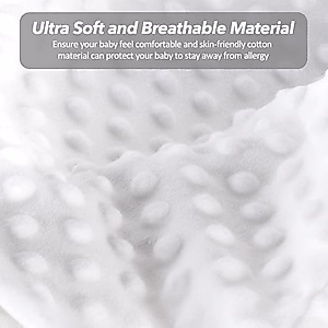 Portable Baby Diaper Changing Pad with Soft Cover & Handle, Waterproof Lining Foam Contoured Changing Table Pad for Dresser, Prefect Gift for Travel Outdoor (32”×16”)