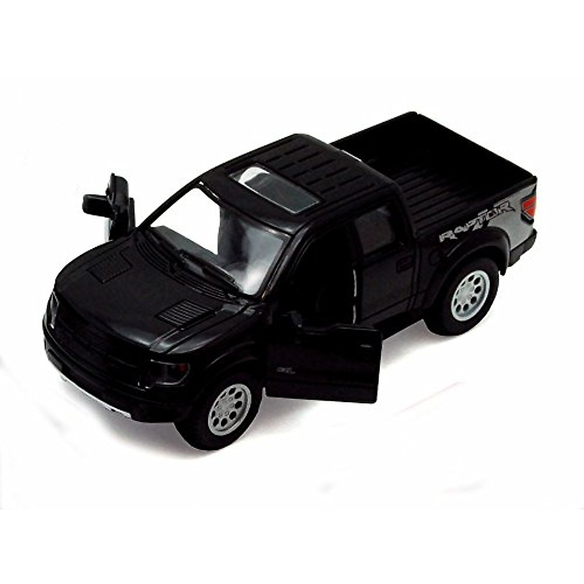 KiNSMART 2013 Ford F-150 SVT Raptor Supercrew Black 1:46 Scale 5" Die Cast Metal Model Toy