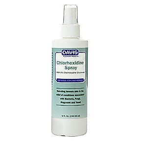 Davis Dog and Cat Chlorhexidine Spray, 4 Percent, 8-Ounce