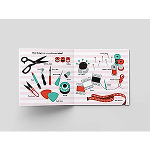 I Am A Little Fashion Designer (Careers for Kids): (Toddler Activity Kit, Fashion Design for Kids Book) (Little Professionals)