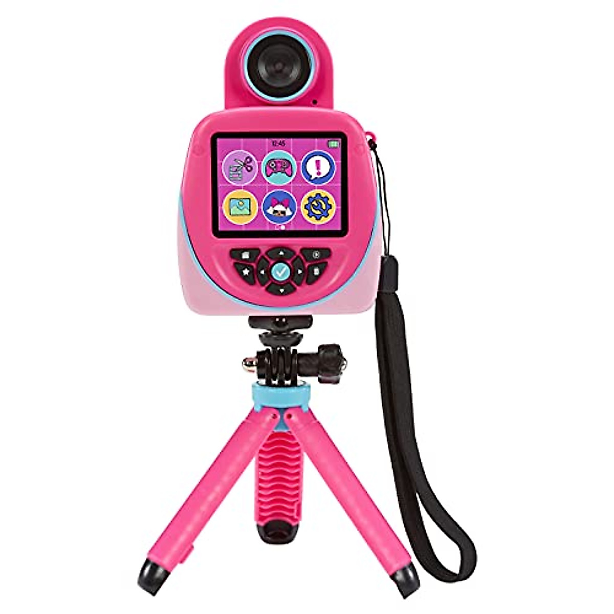 LOL Surprise HD Studio Camera, High-Definition Camera for Photos and Videos, Green Screen for Special Effects and Backgrounds, Flip-Out Selfie Camera, Selfie Stick, Auto Timer, Tripod, Gift Ages 6+