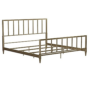 CosmoLiving by Cosmopolitan Blair Bed, Gold