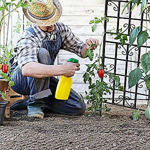 YITAHOME Garden Trellis Garden Fencing for Climbing Plants 4 Pack Decorative Plant Trellis Vegetables and Flower Trellis for Outdoor Patio-19.7×86.6 inches