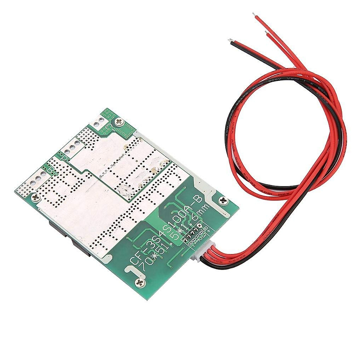 12V 100A 4S BMS Protection Board with Balancing for 18650 LiFePO4 Battery Pack
