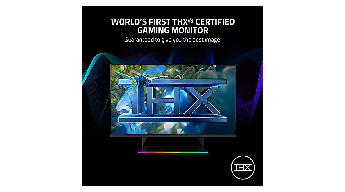 Razer Raptor 27-Inch Gaming Monitor with 165Hz, WQHD, G-Sync