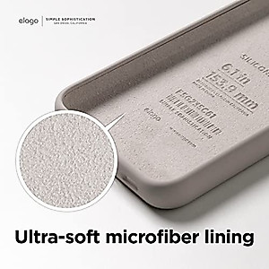 elago Compatible with Samsung Galaxy S23 Plus Case, Liquid Silicone Case, Full Body Protective Cover, Shockproof, Slim Phone Case, Anti-Scratch Soft Microfiber Lining, 6.6 inch (Stone)