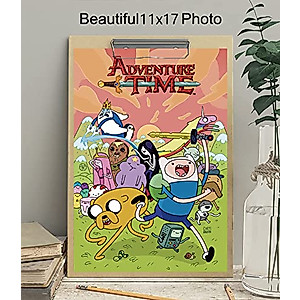 XIHOO Christ-EZ Anime Cartoons Adventure Time Wall Art Print Poster Home Decor Premium - Matte poster Frameless Gift 11 x 17 inch(28cm x 43cm)
