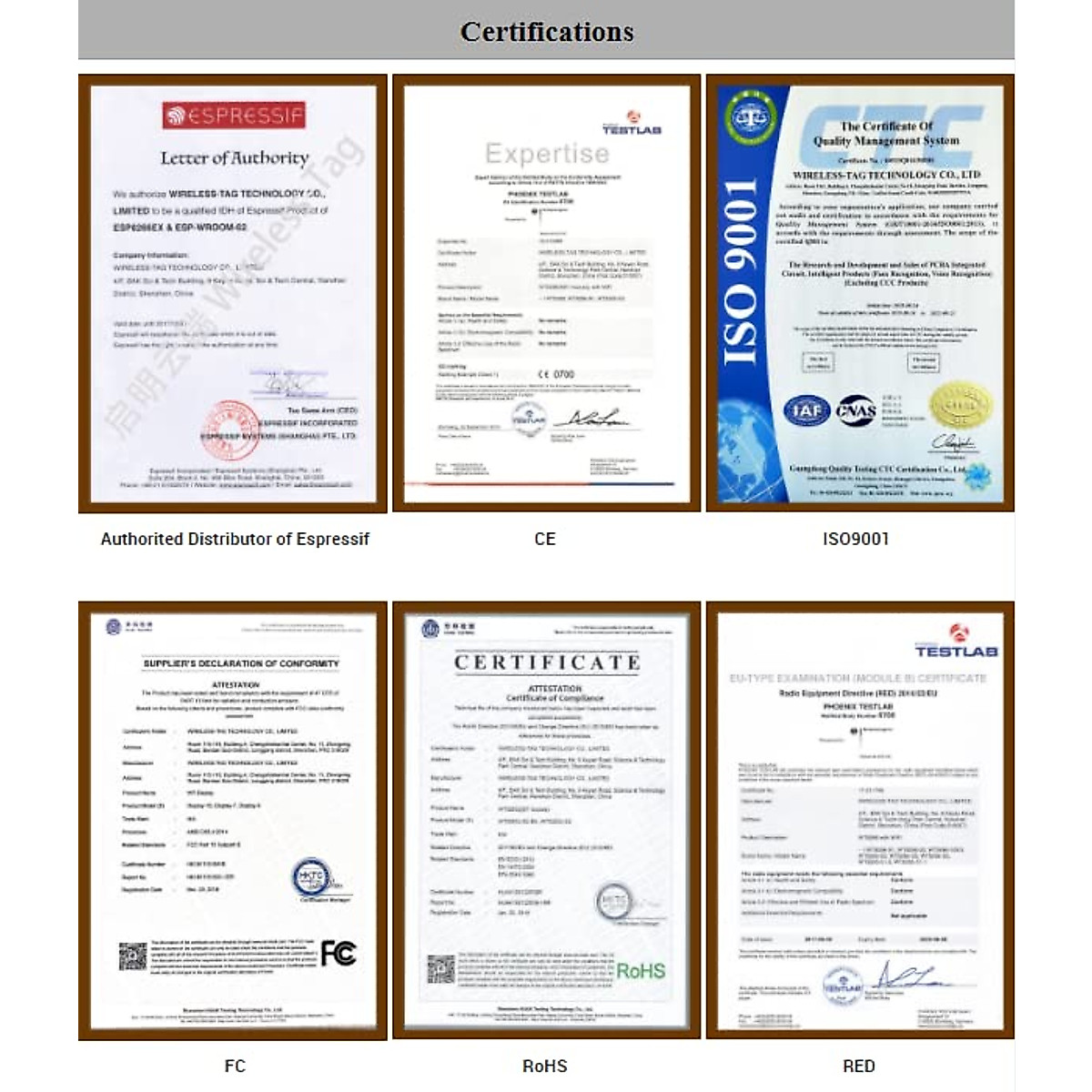 Original WT32-ETH01 ESP32 Ethernet Communication LAN Module with Embedded Serial Port for IOT Gateway ESP32 Devkit RF Module