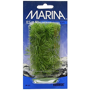 Marina Aquascaper Fish Tank Decorations, Hornwart Plant, 5-Inch