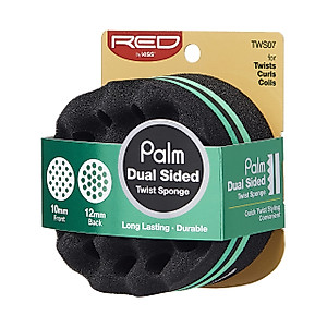 Red by Kiss Dual Sided Twist Sponge Hair Brush (Palm Dual Sided)