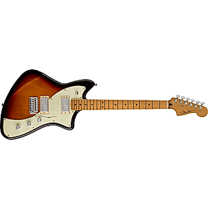 Fender 6 String Solid-Body Electric Guitar, Right, 3 Color Sunburst (147352300)