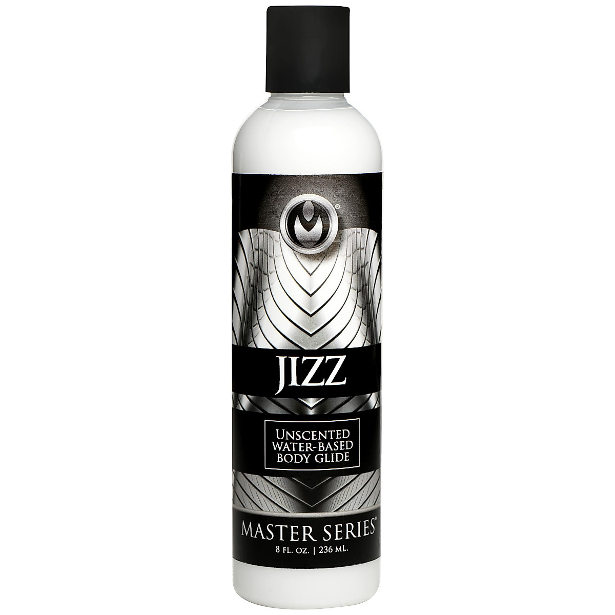 Master Series Jizz Unscented Water-Based Lube, 8 Ounce
