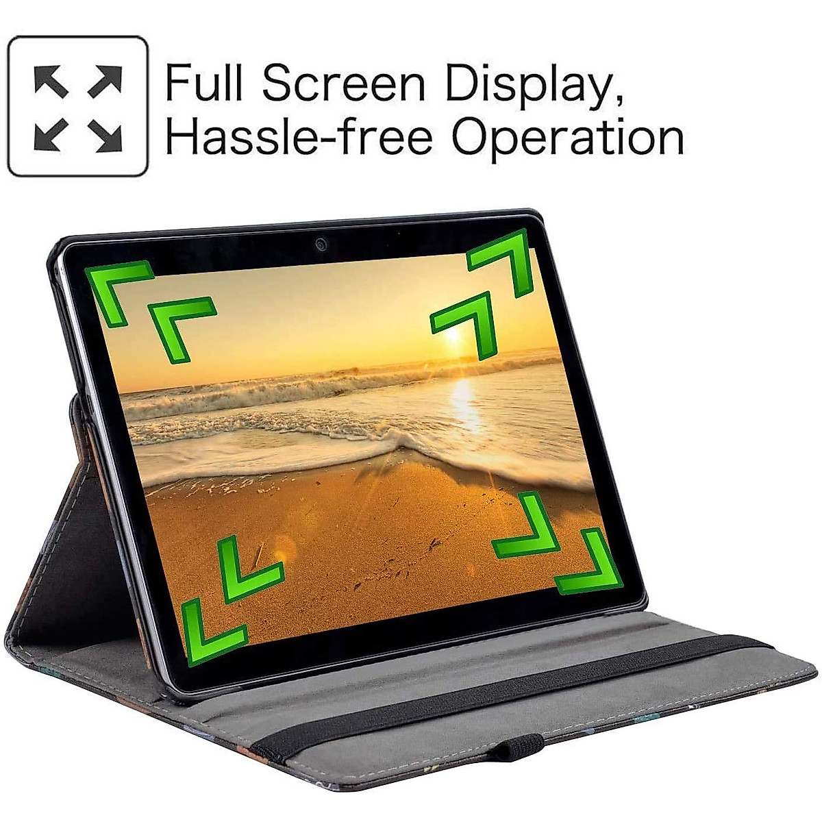 Case for Samsung Galaxy Tab A 10.1 2019, 360 Degree Rotating Stand Smart Case for Samsung Tab A 10.1 Inch Tablet [SM-T510/T515] 2019 Release (Purple)