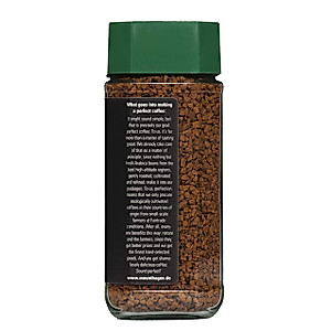 Mount Hagen 3.53oz Organic Freeze Dried Instant Decaf Coffee- 3 Pack | Eco-friendly Decaf Coffee Made From Organic Medium Roast Arabica Beans | Fair-Trade Instant Coffee Decaffeinated [3x 3.53oz Jar]