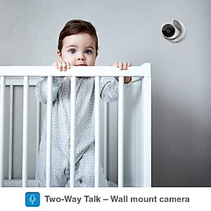 BLACK+DECKER 4.3" Digital Video Baby Monitor with Pan-Tilt-Zoom Camera, Infrared Smooth Video & Motorized Pan/Tilt, Auto Night Vision, and Room Temperature Monitoring, Smooth Motion, Two Way Talk