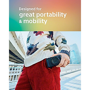 Sony ZV-1 II Vlog Camera for Content Creators and Vloggers (Black) (Renewed)