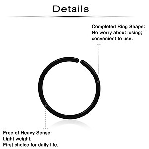 Ftovosyo Invisible Plastic Earring Posts Clear Ear Hole Retainer Hoop Earring Studs Clear Ear Spacers Piercing Jewelry for Men Women Kids Sports Work, Silicone Rubber Backs Earnuts