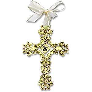 Cathedral Art (Abbey & CA Gift 50 Year Anniversary Wall Cross, 5-Inch High