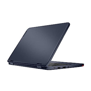 2022 Lenovo 500w Gen 3 11.6" Touchscreen Rugged 2 in 1 HD Notebook, Intel Celeron N5100 Quad-core, 4 GB RAM, 64 GB Flash Memory, Intel UHD Graphics, Abyss Blue, Windows 10 Pro, 128GB microSD